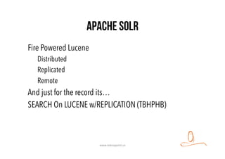 Apache SOLR in AEM 6 | PPT