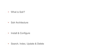 Apache Solr | PPT