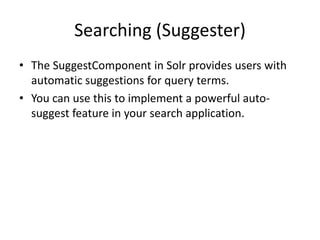Apache solr | PPT