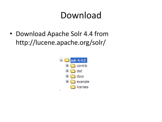Introduction Apache solr 4.4 | PPT