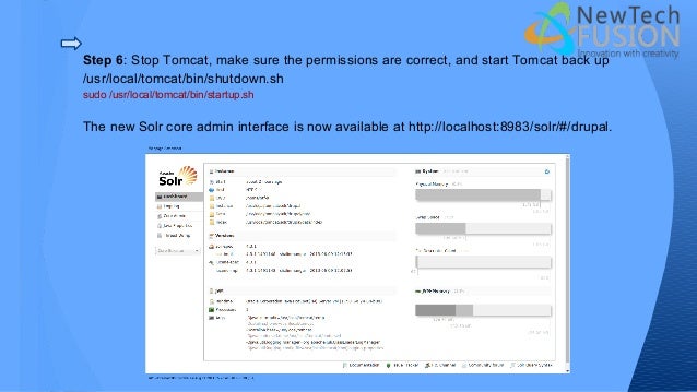 Apache solr configuration with drupal 7