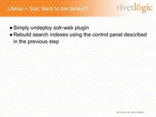 Apache solr liferay | PDF