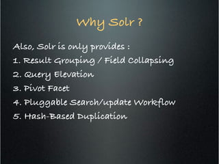 Apache Solr 4 Part 1 - Introduction, Features, Recency Ranking and ...
