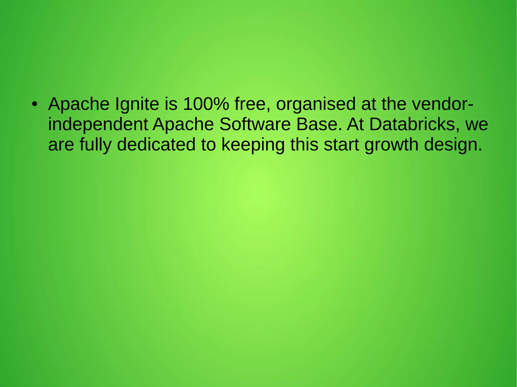 What is Apache spark | ODP