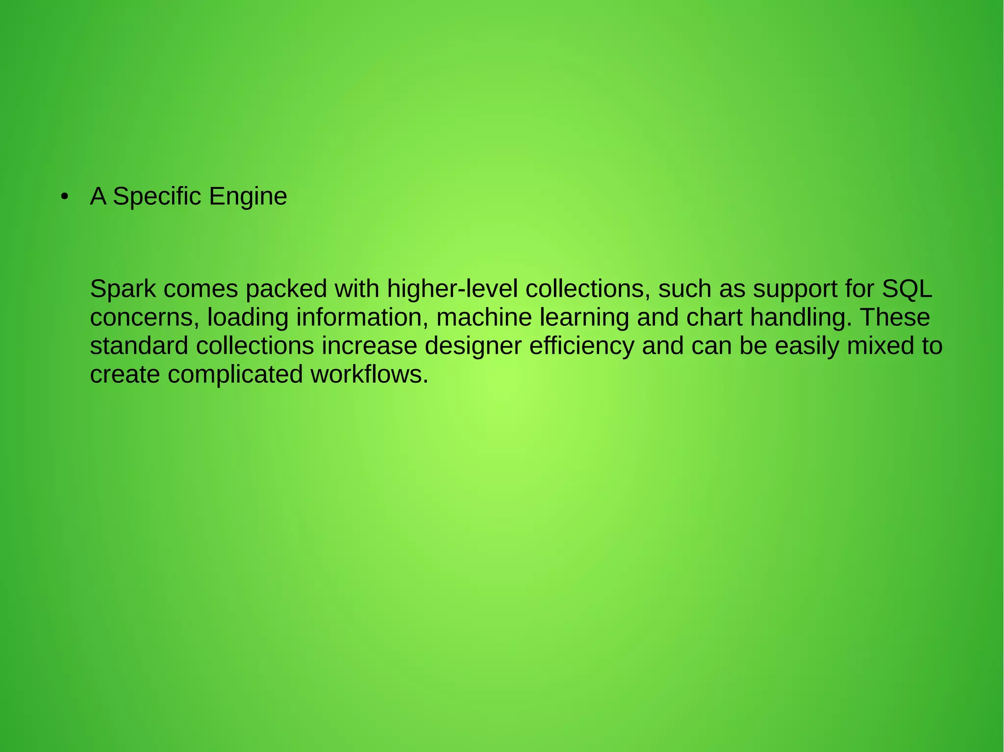 What is Apache spark | ODP