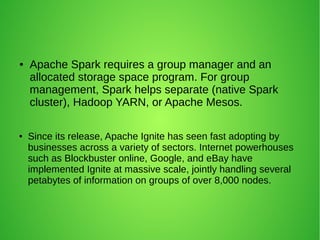 What is Apache spark | ODP