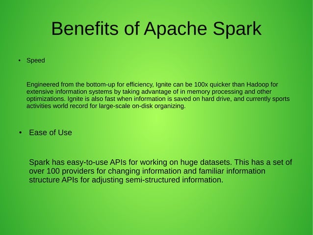 What is Apache spark | ODP
