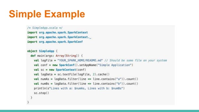 Apache Spark overview | PPTX | Databases | Computer Software and Applications