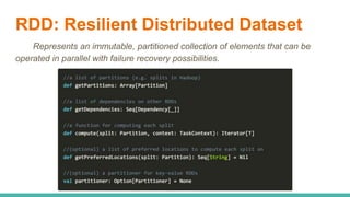 Apache Spark overview | PPTX