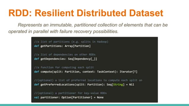 Apache Spark overview | PPTX | Databases | Computer Software and Applications