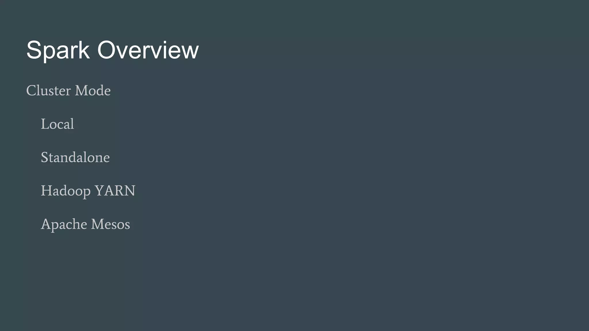 Apache Spark Introduction | PPT