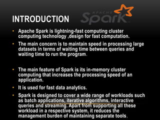 Apache spark | PPT