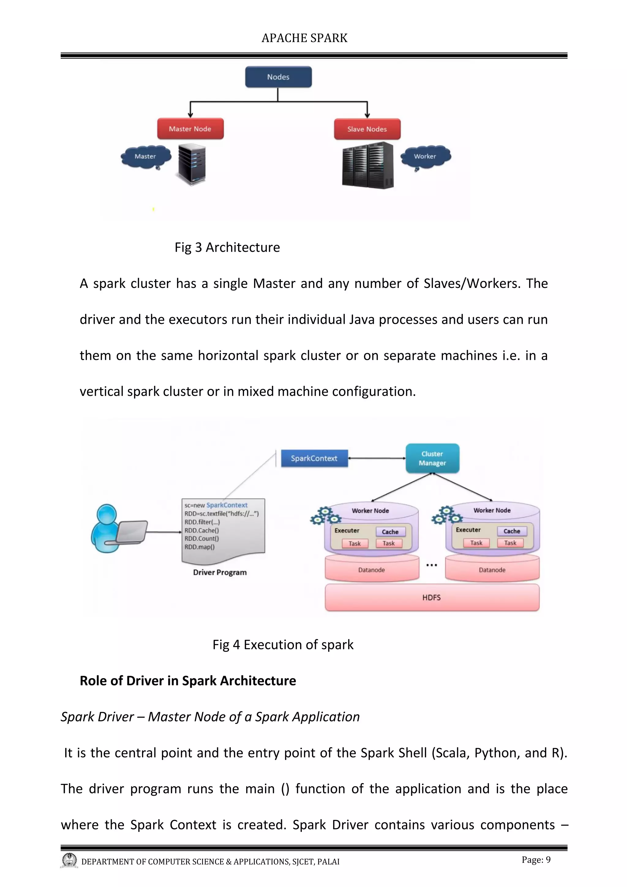 Apache spark | PDF | Databases | Computer Software and Applications