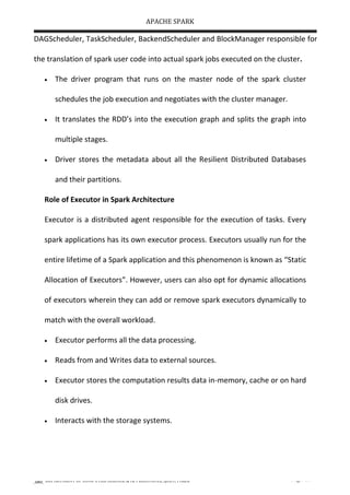 Apache spark | PDF
