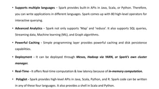 APACHE SPARK.pptx | Databases | Computer Software and Applications