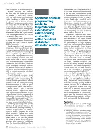 Spark: A Unified Engine for Big Data Processing | PDF