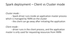Apache Spark - A High Level overview | PPT