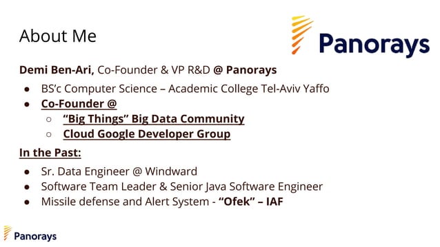 Apache Spark 101 - Demi Ben-Ari | PPT
