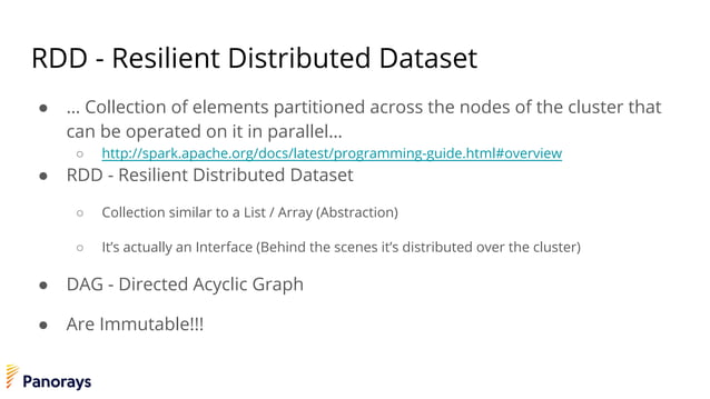 Apache Spark 101 - Demi Ben-Ari | PPT