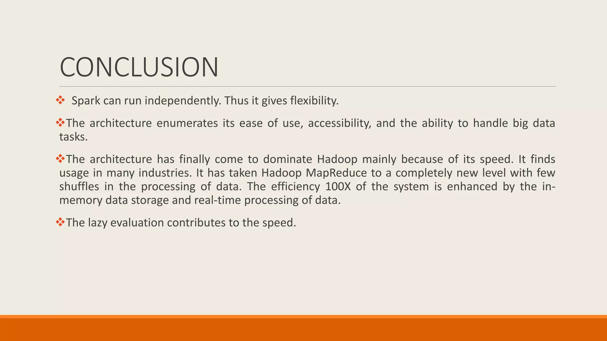 Apache Spark Architecture Big Data And Analytics Pptx Operating Systems Computer