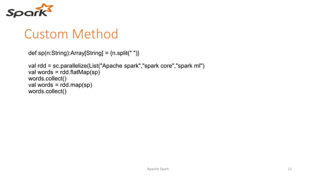 Apache spark basics | PPT