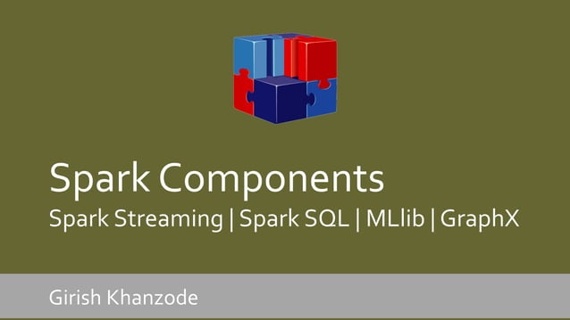 Apache Spark Components | PPT