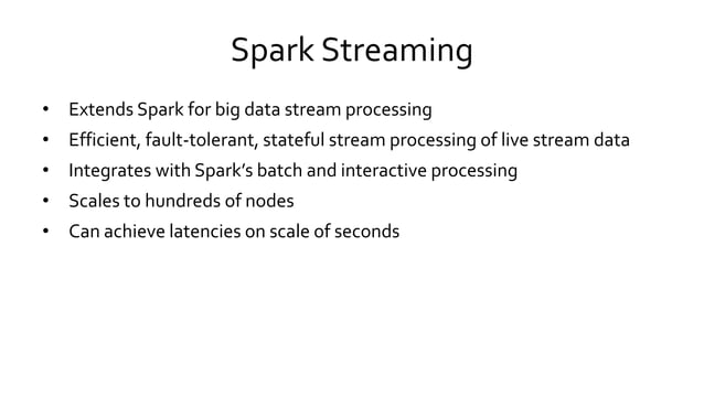 Apache Spark Components | PPT