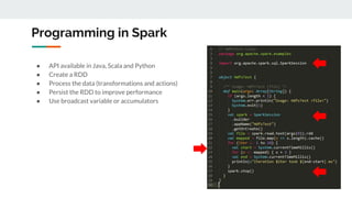 Apache Spark e AWS Glue | PPT