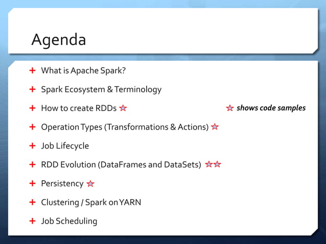 Apache Spark Fundamentals Training | PPT