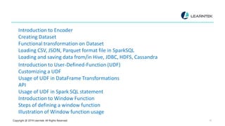 Apache spark with java 8 | PPT