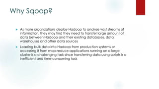 Apache sqoop with an use case | PPTX