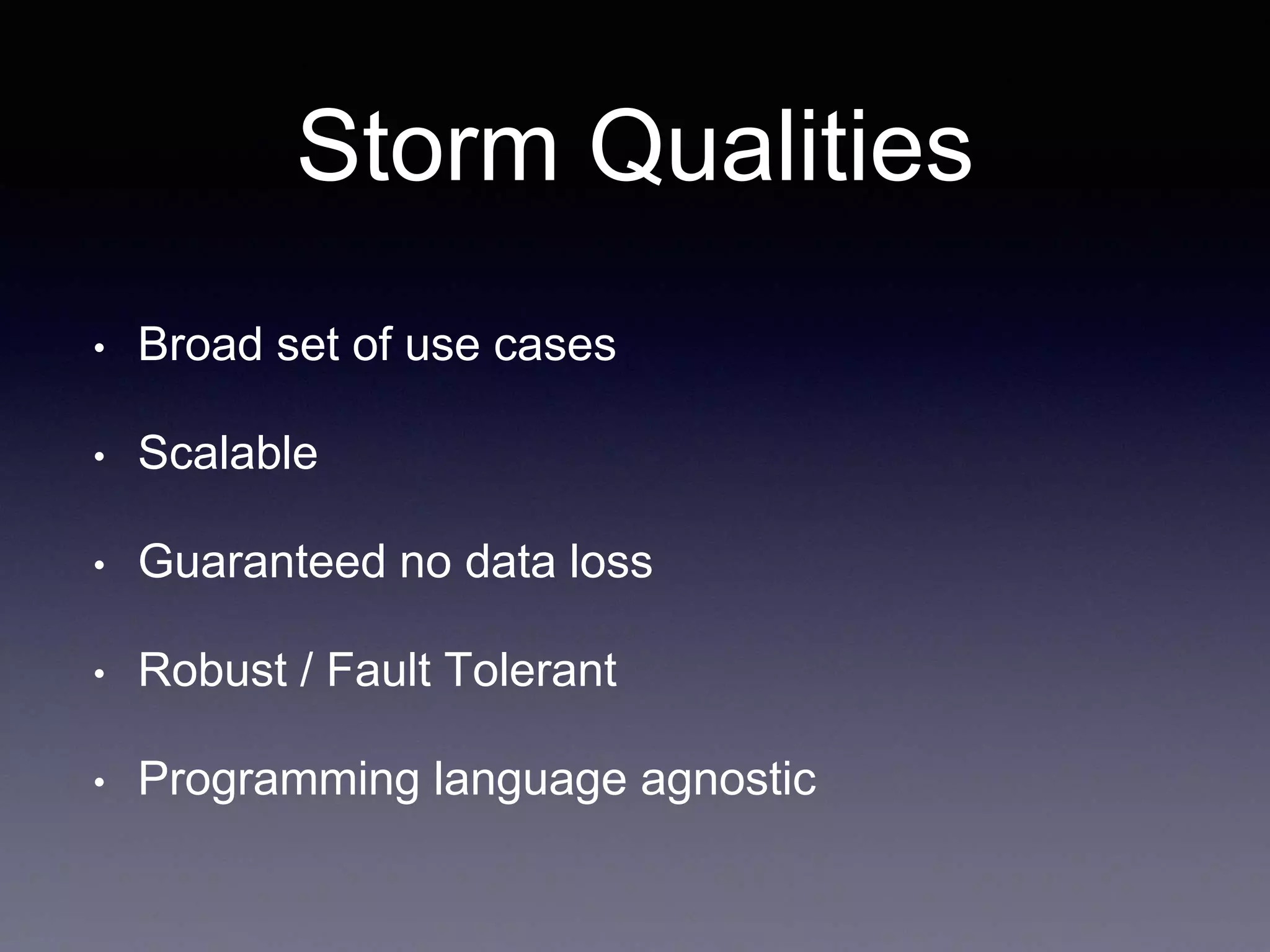 Apache Storm Basics | PPT