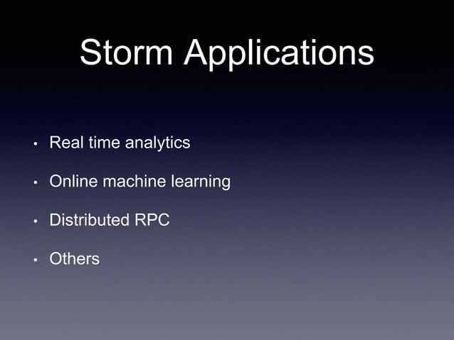 Apache Storm Basics | PPT