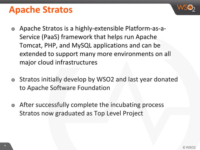 Apache Stratos: the PaaS from Apache | PPT