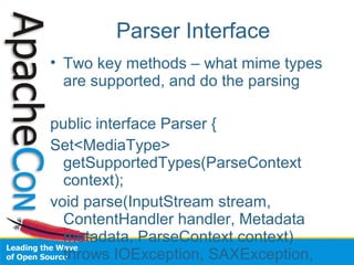 Apache Tika end-to-end | PPT