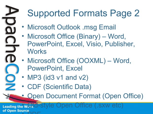 Apache Tika end-to-end | PPT
