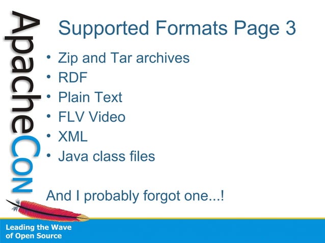 Apache Tika end-to-end | PPT