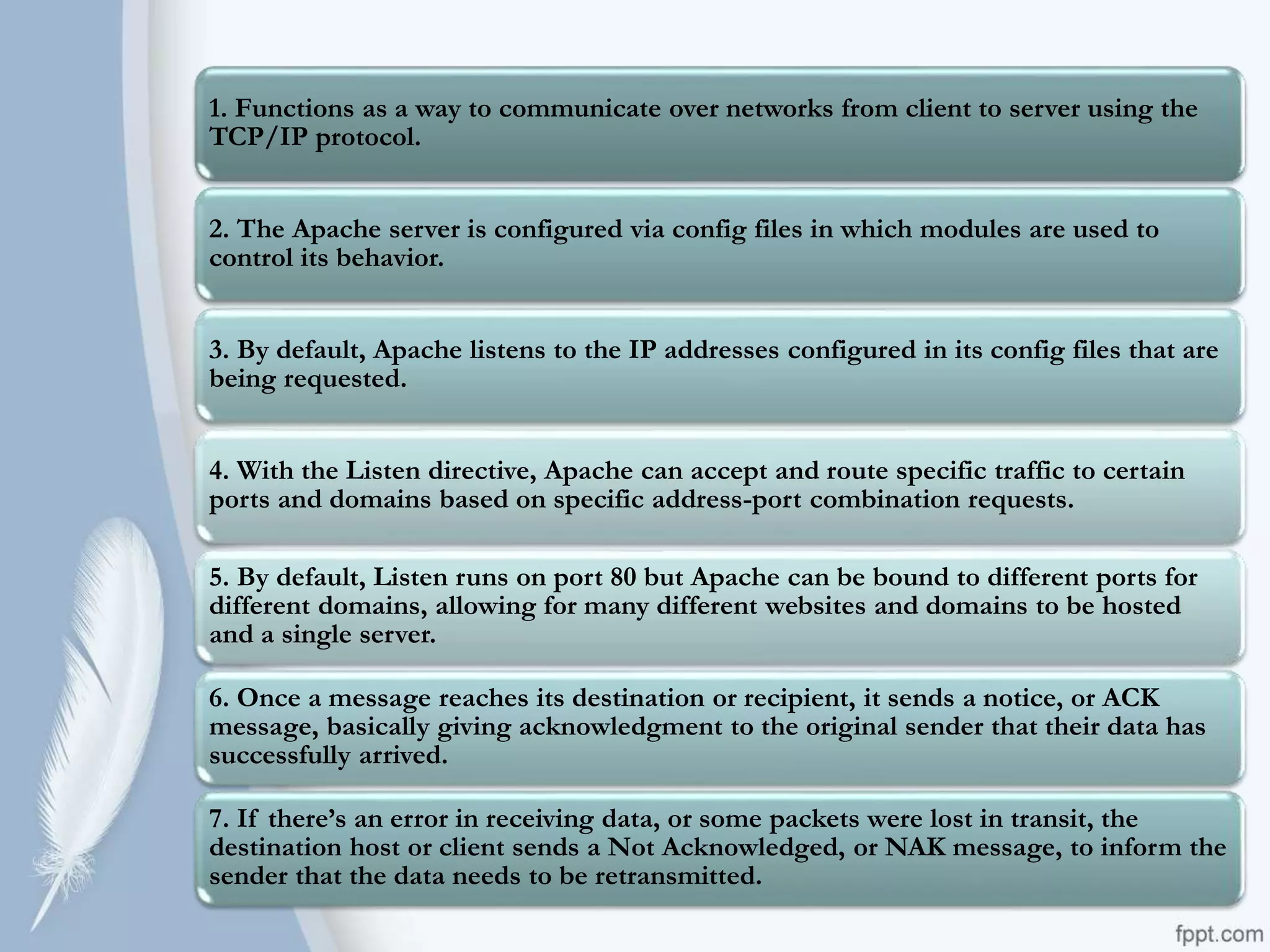 Apache web server | PPTX