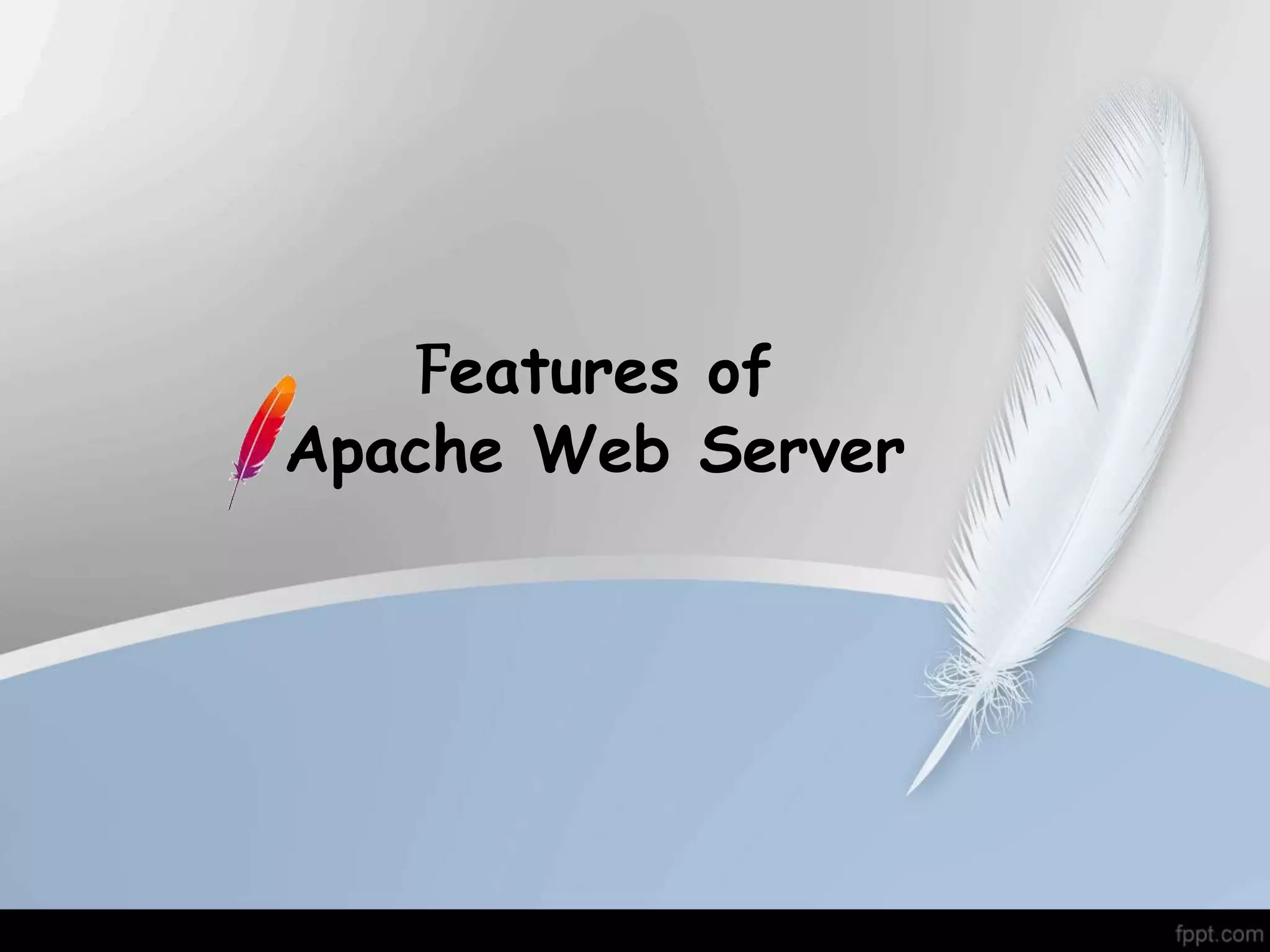 Apache web server | PPTX