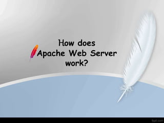 Apache web server | PPTX