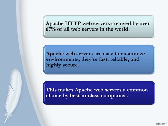Apache web server | PPTX