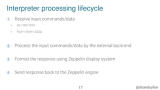 Apache zeppelin the missing component for the big data ecosystem | PPT