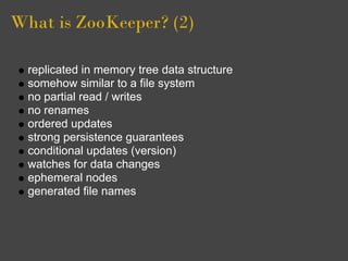 Apache ZooKeeper TechTuesday | PPT