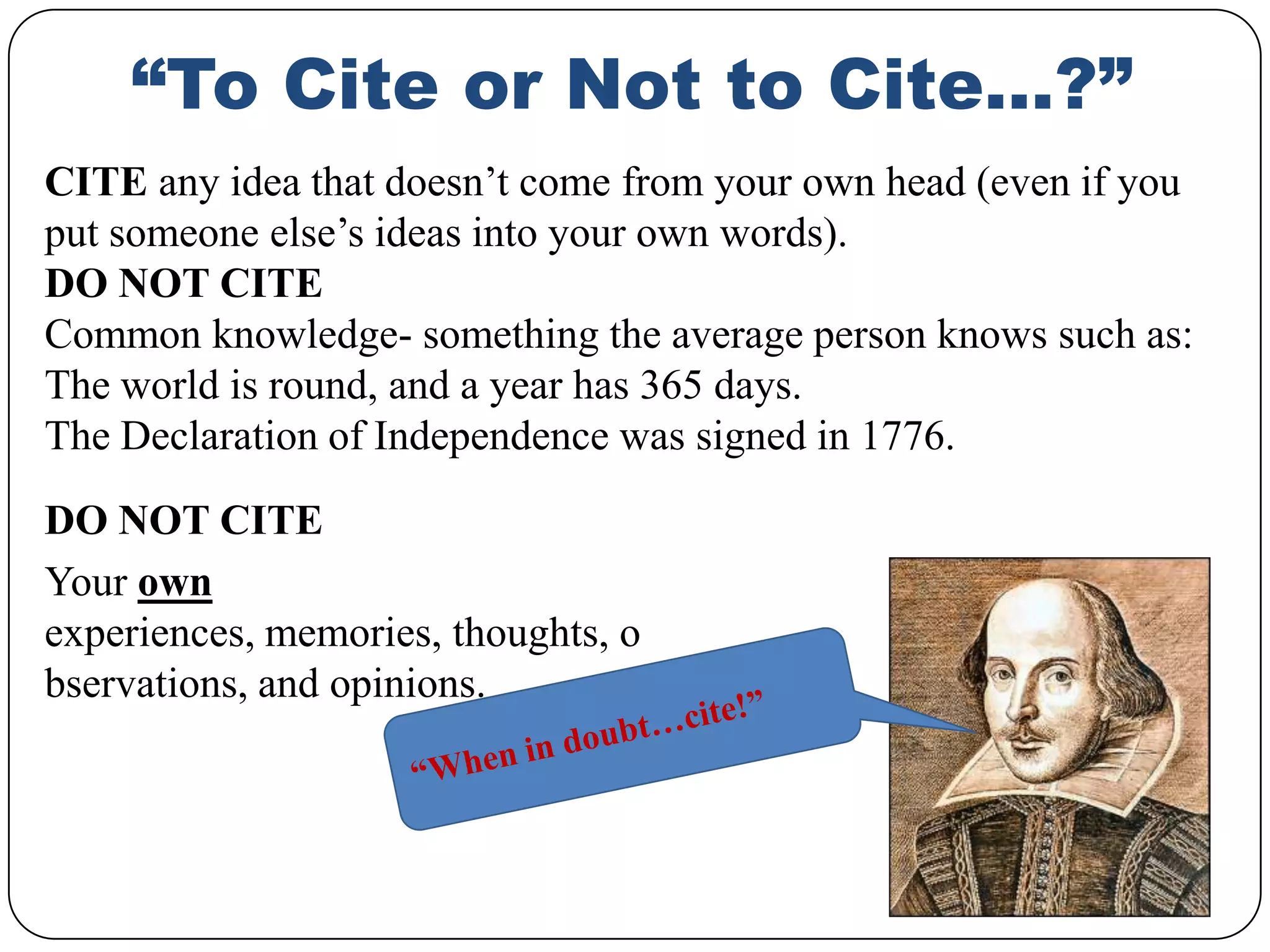 Apa citation | PPTX