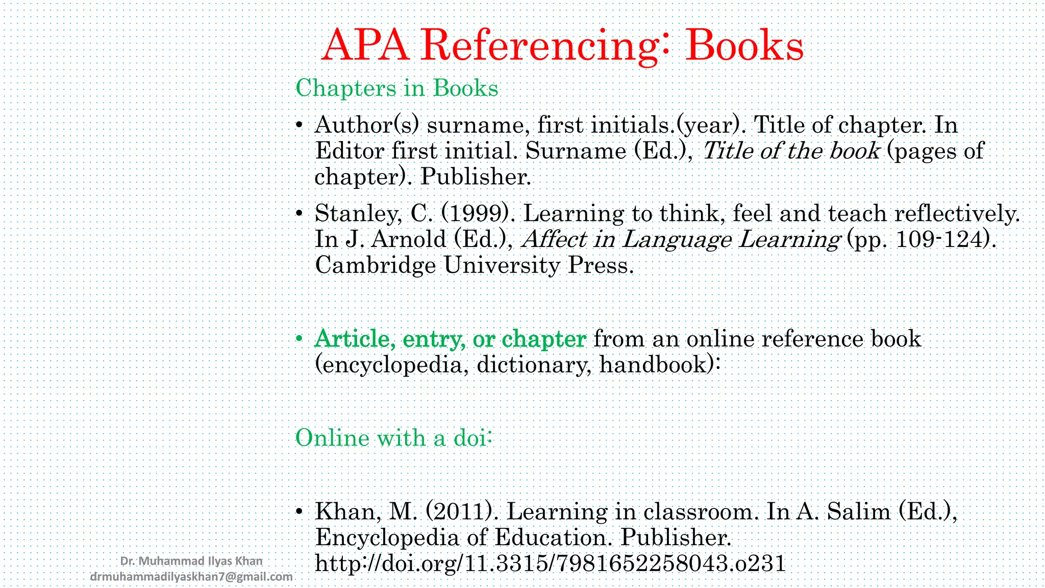 Apa citation and referencing | PPTX