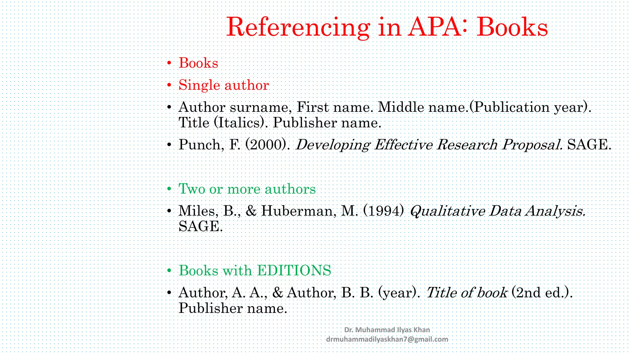 Apa citation and referencing | PPTX