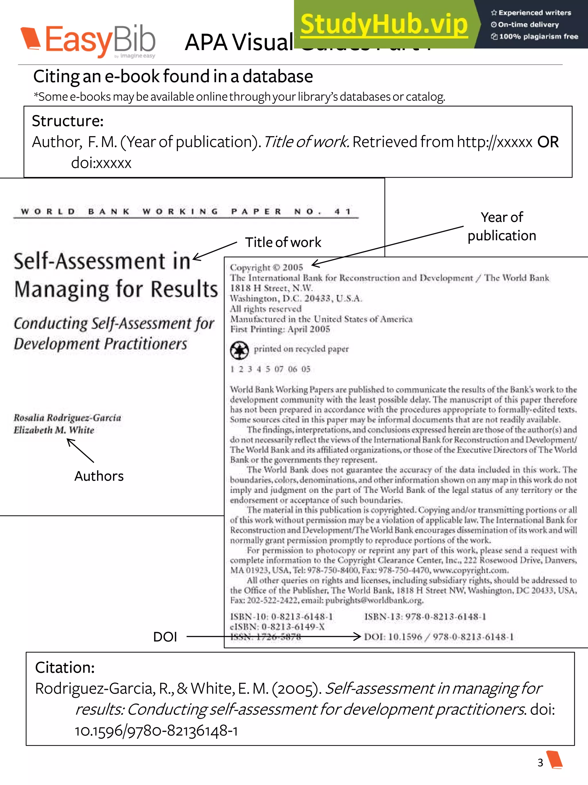 APA Citation Basics 6 Th Edition | PDF