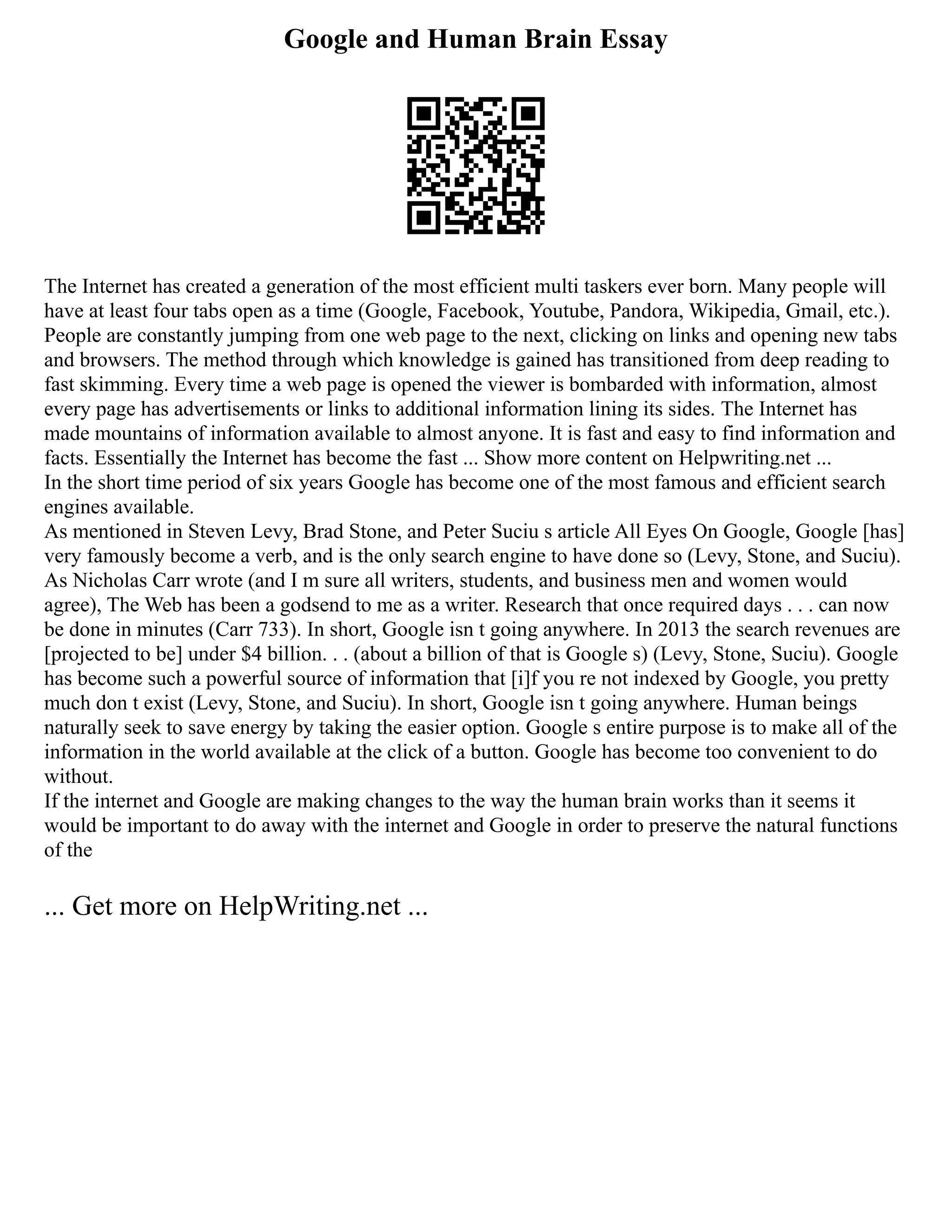 Apa Citation Examples Academic Essay Writing, C | PDF