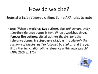 Cite it Right! | PPTX