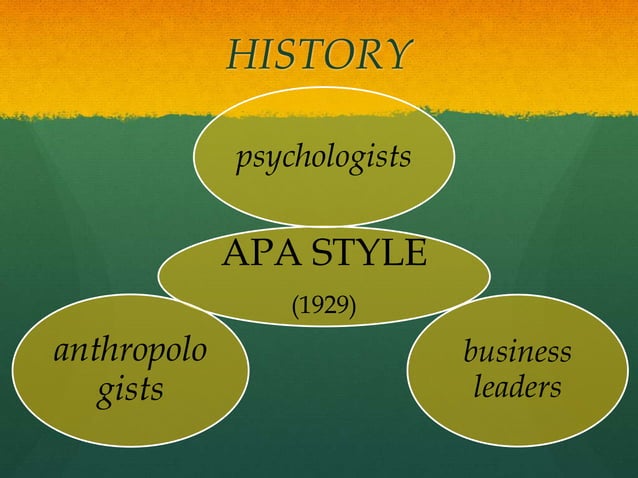 APA citation format | PPTX